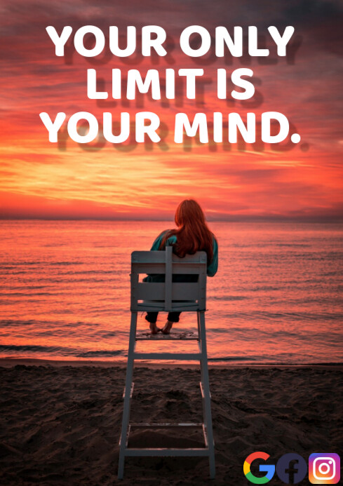YOUR ONLY LIMIT QUOTE TEMPLATE | PosterMyWall