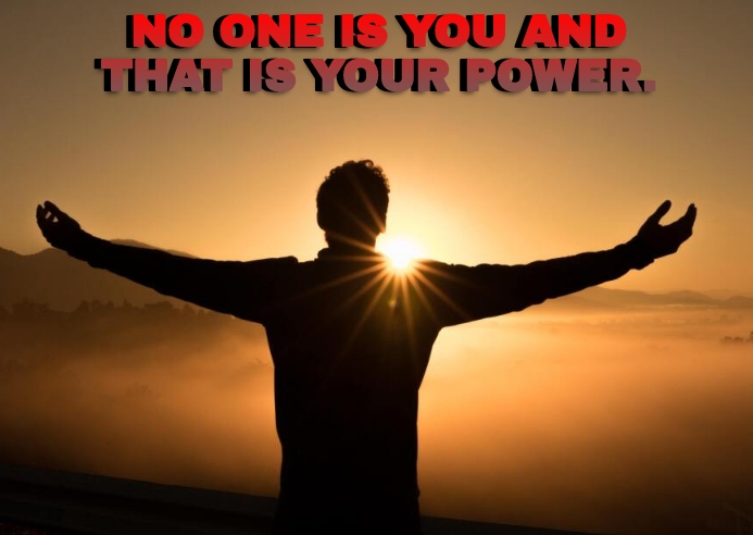 YOUR POWER QUOTE TEMPLATE | PosterMyWall