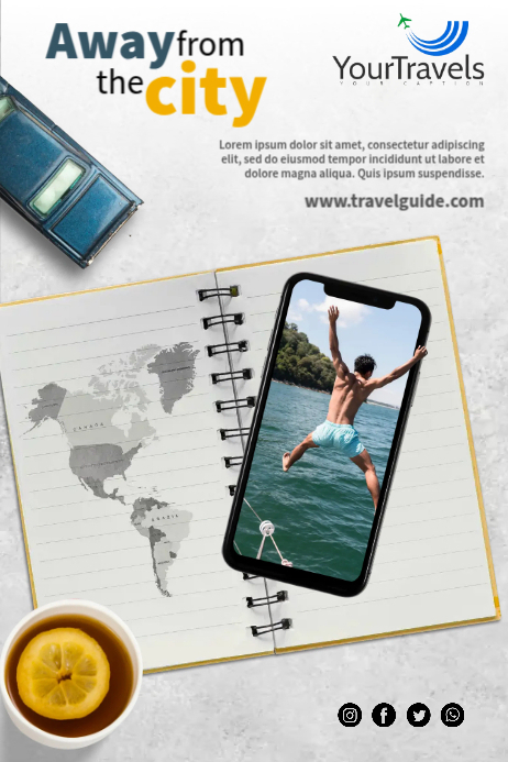 Your Travels Template | PosterMyWall