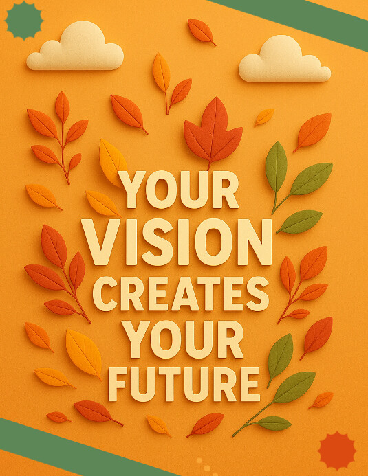 Copy of Your Vision Creates Your Future | PosterMyWall