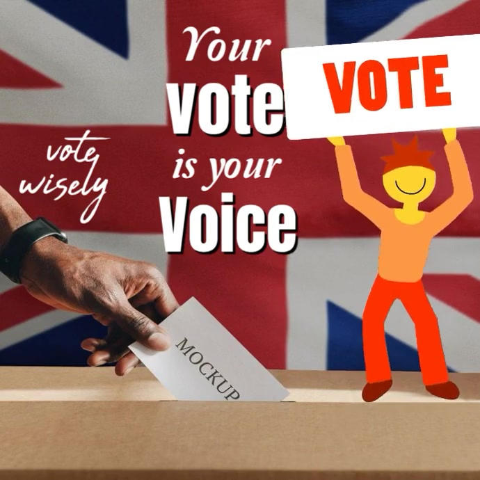 Your Vote Is Your Voice Template | PosterMyWall