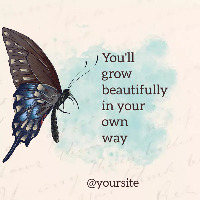 Yourself quotes inspirational motivational Template | PosterMyWall