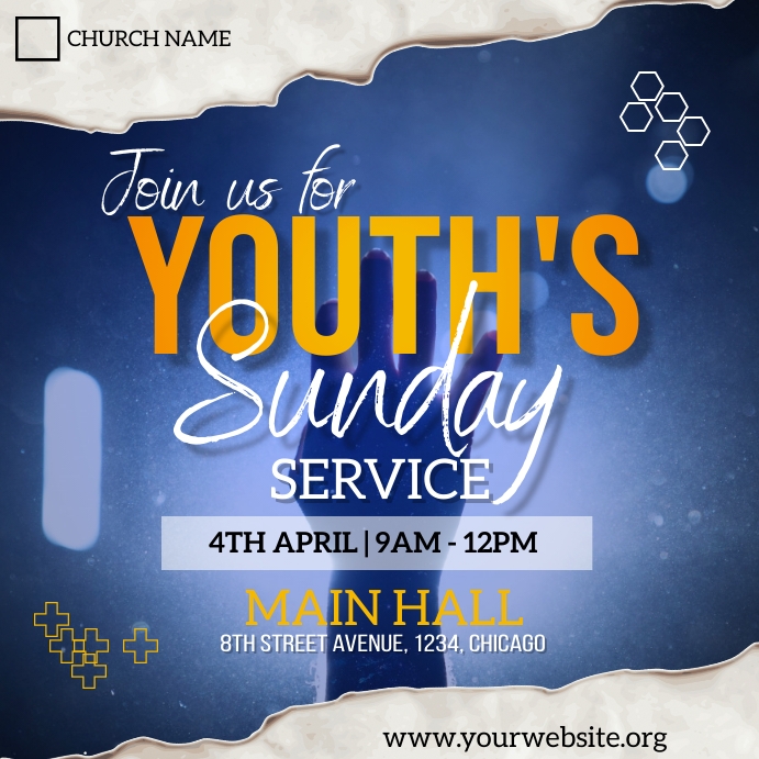 Copia De Youth s Sunday Service Flyer PosterMyWall copia-de-youth-s-sunday-service-flyer-postermywall