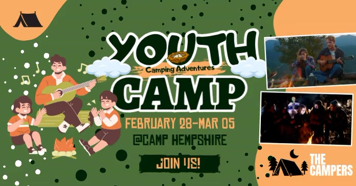 Youth Camp Invitation Template | PosterMyWall