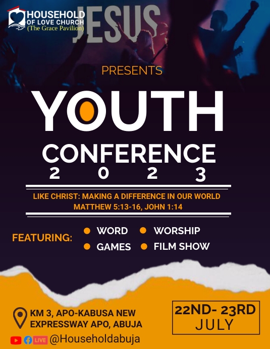 Youth Conference 1 Template | PosterMyWall