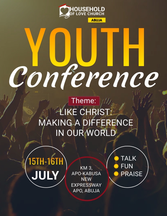 Youth Conference 2 Template | PosterMyWall