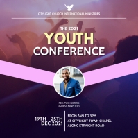 youth conference flyer template | PosterMyWall