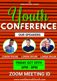 Youth Conference Template | PosterMyWall