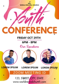 Youth Conference Template | PosterMyWall