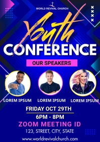 YOUTH CONFERENCE Template | PosterMyWall