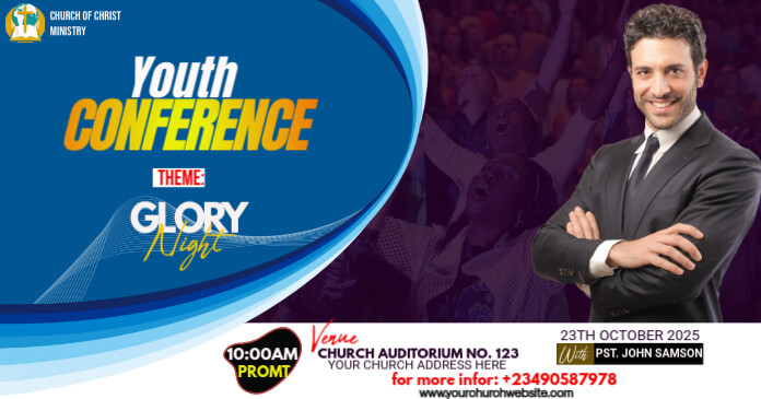 YOUTH CONFERENCE Template | PosterMyWall