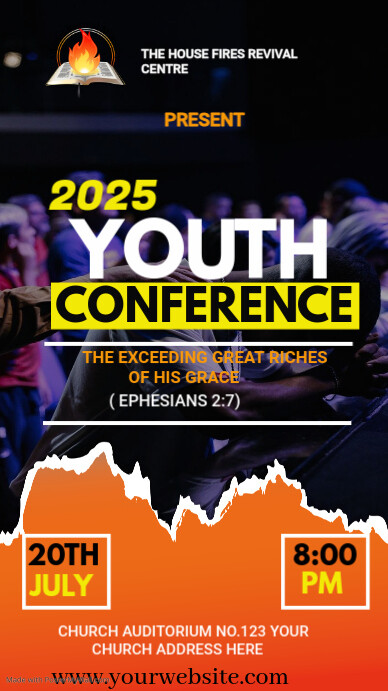 YOUTH CONFERENCE Template | PosterMyWall