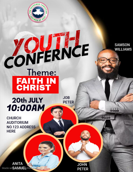 YOUTH CONFERENCE Template | PosterMyWall