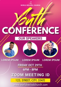 Youth Conference Template | PosterMyWall