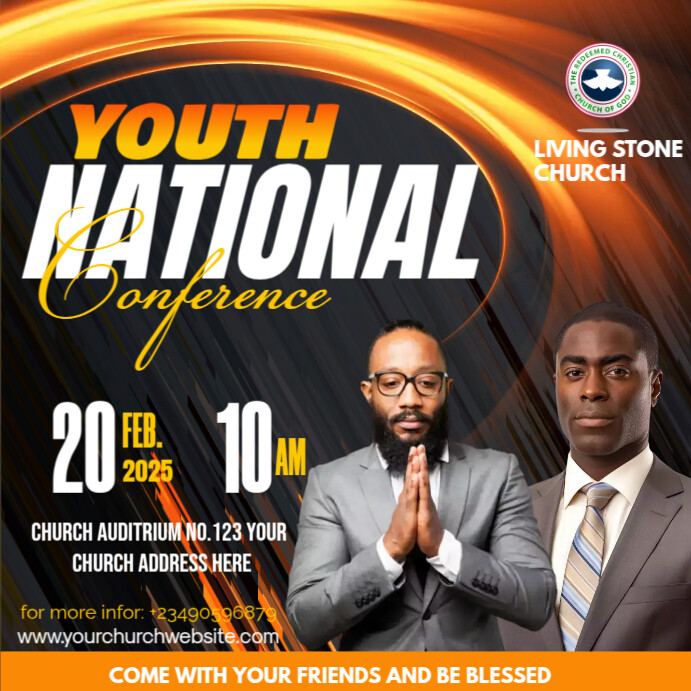 YOUTH CONFERENCE Template | PosterMyWall