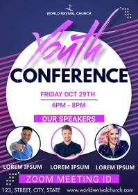 Youth Conference Template | PosterMyWall