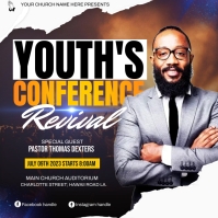 YOUTH CONFERENCE Template | PosterMyWall