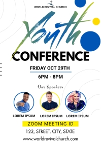 Youth Conference Template | PosterMyWall