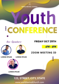 Youth Conference Template | PosterMyWall
