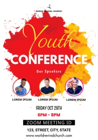 Youth Conference Template | PosterMyWall