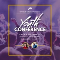 youth conference flyer template | PosterMyWall