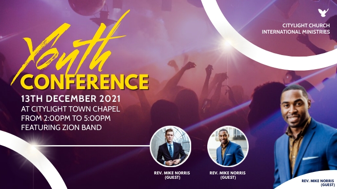 youth conference flyer template | PosterMyWall