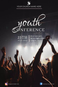 Youth Conference Flyer Template | PosterMyWall