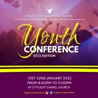 youth conference flyer template | PosterMyWall
