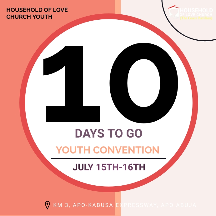 Youth Convention Countdown Template | PosterMyWall