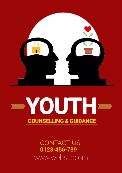 Youth Counselling A4 template | PosterMyWall