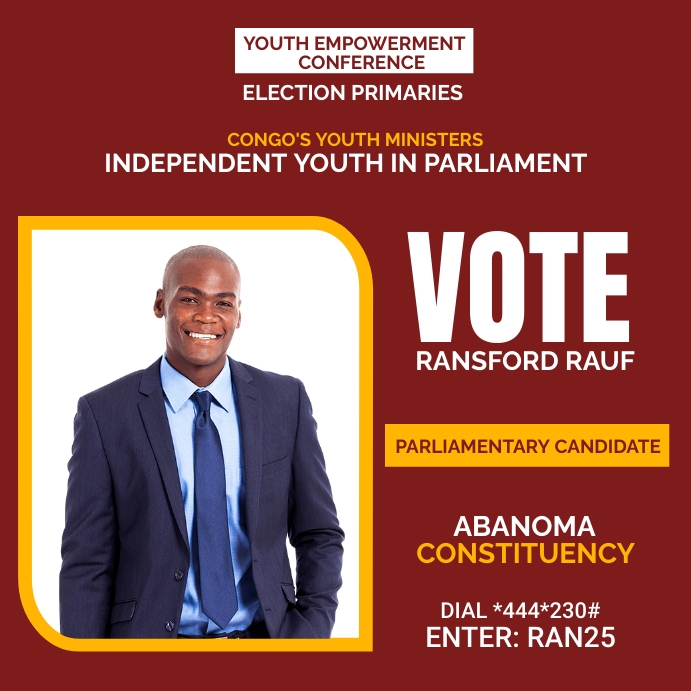 Copy of Youth Empowerment Conference Poster Template | PosterMyWall