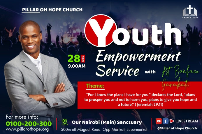 Youth empowerment service Template | PosterMyWall