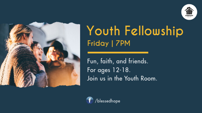Copy of Youth Fellowship | PosterMyWall