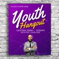 youth hangout service poster Template | PosterMyWall