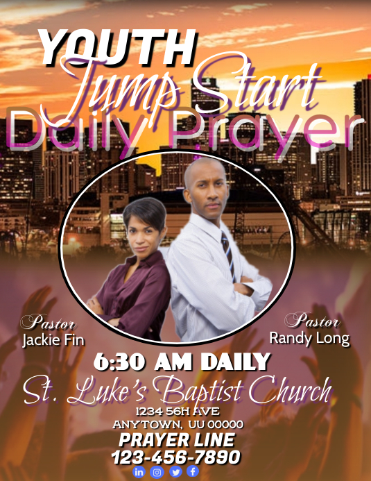 Youth Jump Start Template | PosterMyWall