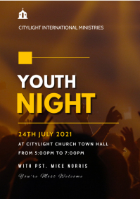 youth church flyer Template | PosterMyWall