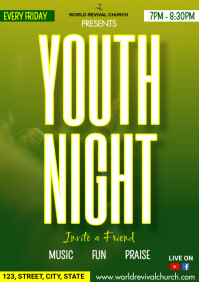 YOUTH NIGHT Template | PosterMyWall
