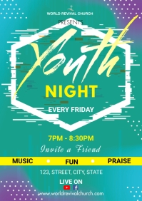YOUTH NIGHT Template | PosterMyWall