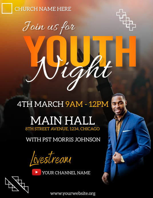 Copy of youth night flyer | PosterMyWall