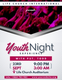 Youth Group Church Flyer Template | PosterMyWall