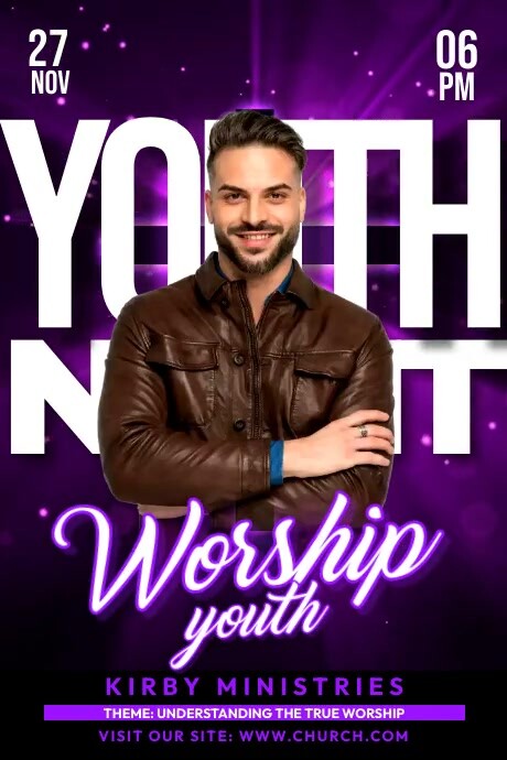 Copy of Youth Outreach Service | PosterMyWall