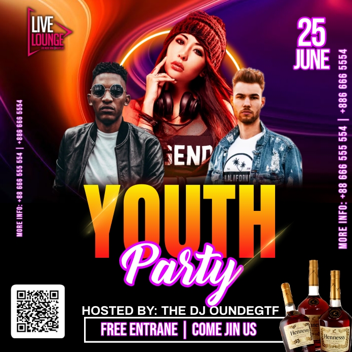 youth party Template | PosterMyWall