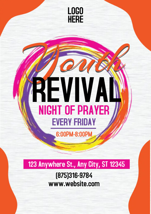 Youth Revival Template | PosterMyWall
