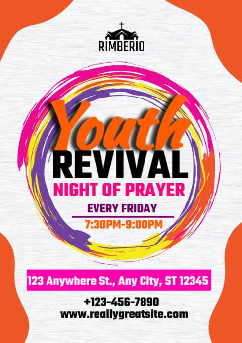 Plantilla de Youth revival worship | PosterMyWall