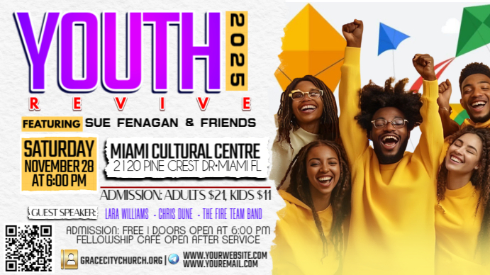 Youth Revive 2025 Event Template | PosterMyWall