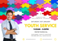 Youth service Template | PosterMyWall