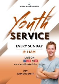 Youth service Template | PosterMyWall