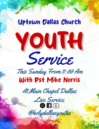 youth service Template | PosterMyWall