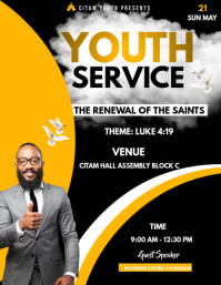 Youth Church Flyer Template | PosterMyWall