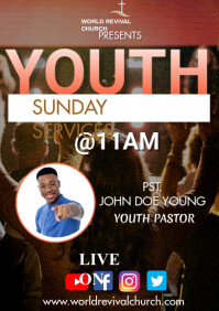 Youth service Template | PosterMyWall